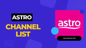 Astro Channel List with Number 2025 - The Channel List